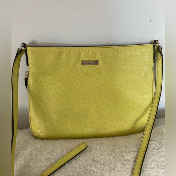 kate spade | Bags | Vintage Kate Spade Yellow Leather Purse | Poshmark